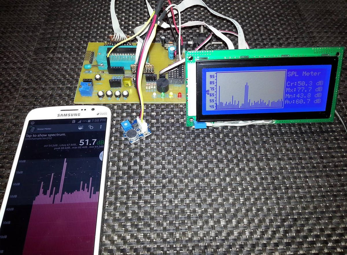 DIY dB Meter Made with a Grove Sound Sensor and a PIC MCU | by Jeremy S. Cook | Medium