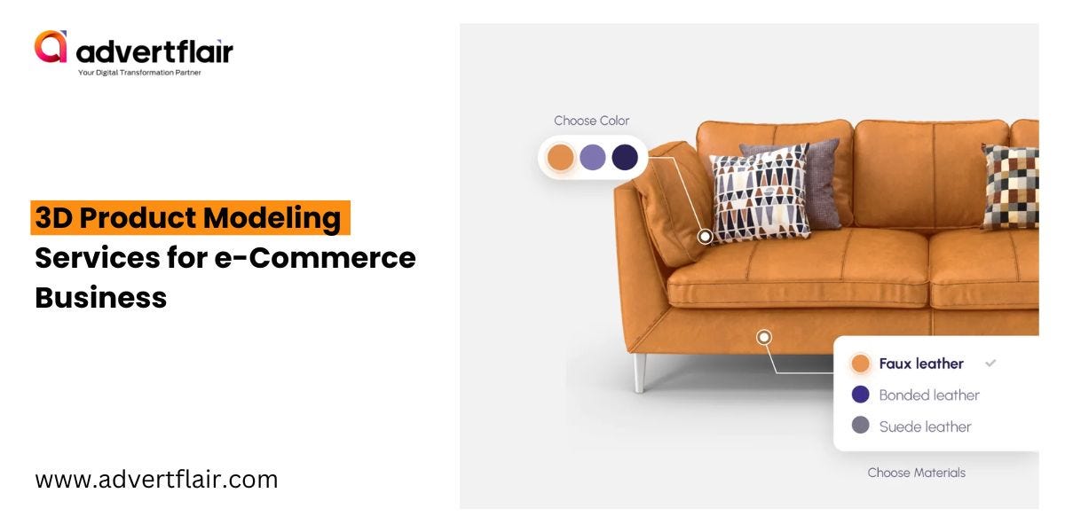3D Product Modeling Services for e- Commerce Business | by Advert Flair ...