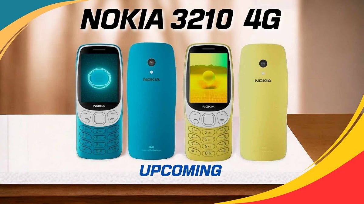 “Nokia 3210 4G (2024): A Nostalgic Journey with Modern Conveniences ...