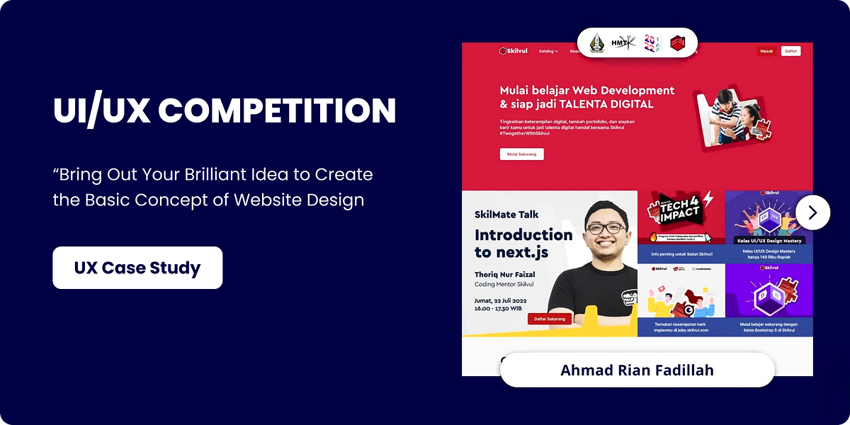 UX Case Study: Skilvul Landing Page Redesign | by Ahmad Rian🚀 | Medium