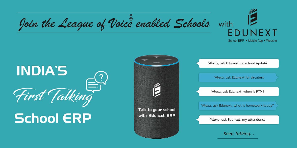 INDIA’S FIRST TALKING SCHOOL ERP. Edunext Technologies, India’s leading ...