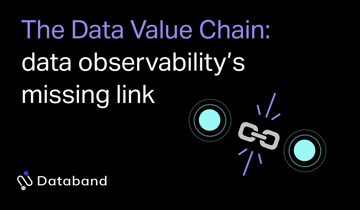 The Data Value Chain: Data Observability’s Missing Link | Databand | Databand, an IBM Company