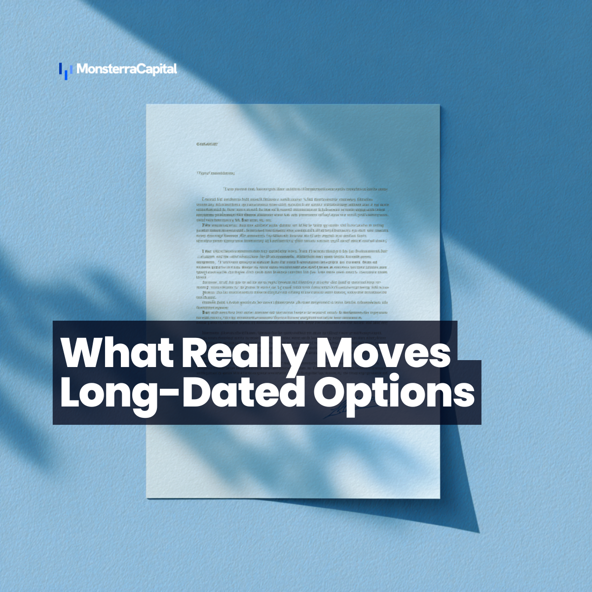What Really Moves Long-Dated Options | by William | Venture& | Dec ...