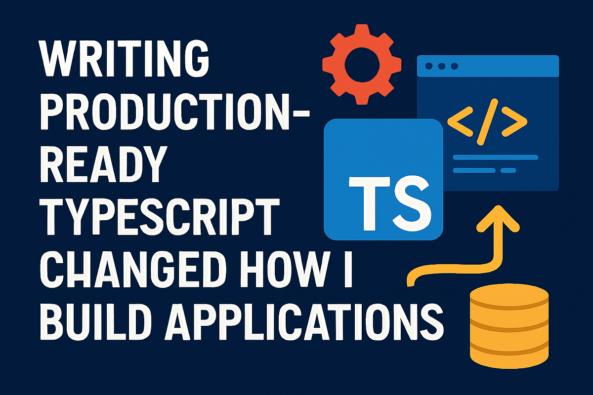 Writing Production-Ready TypeScript Changed How I Build Applications | by Chandan | Full-Stack ...