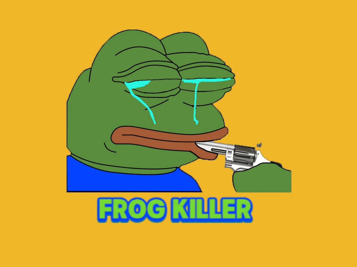 FROG KILLER is a fun meme project that aims to create and spread a series of funny, engaging ...
