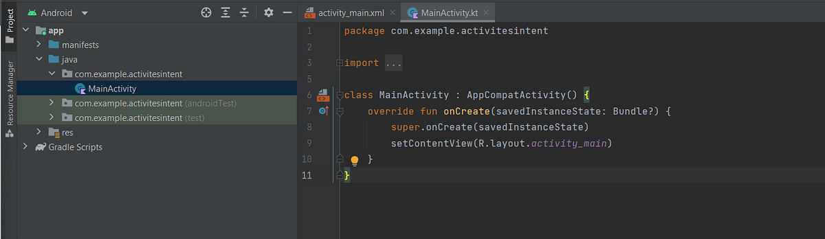 Kotlin Aktivite İşlemleri. Bu yazımda Android programlamanın temel ...