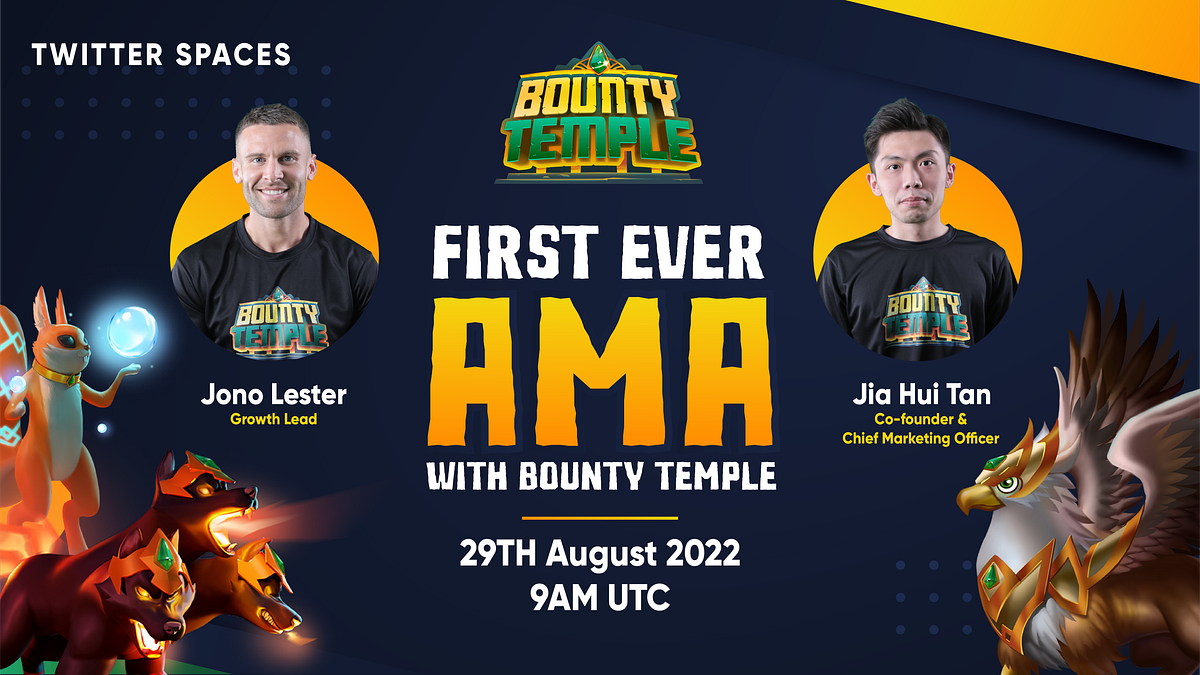 Recap: Bounty Temple’s First Ever AMA | by Bounty Temple | Medium