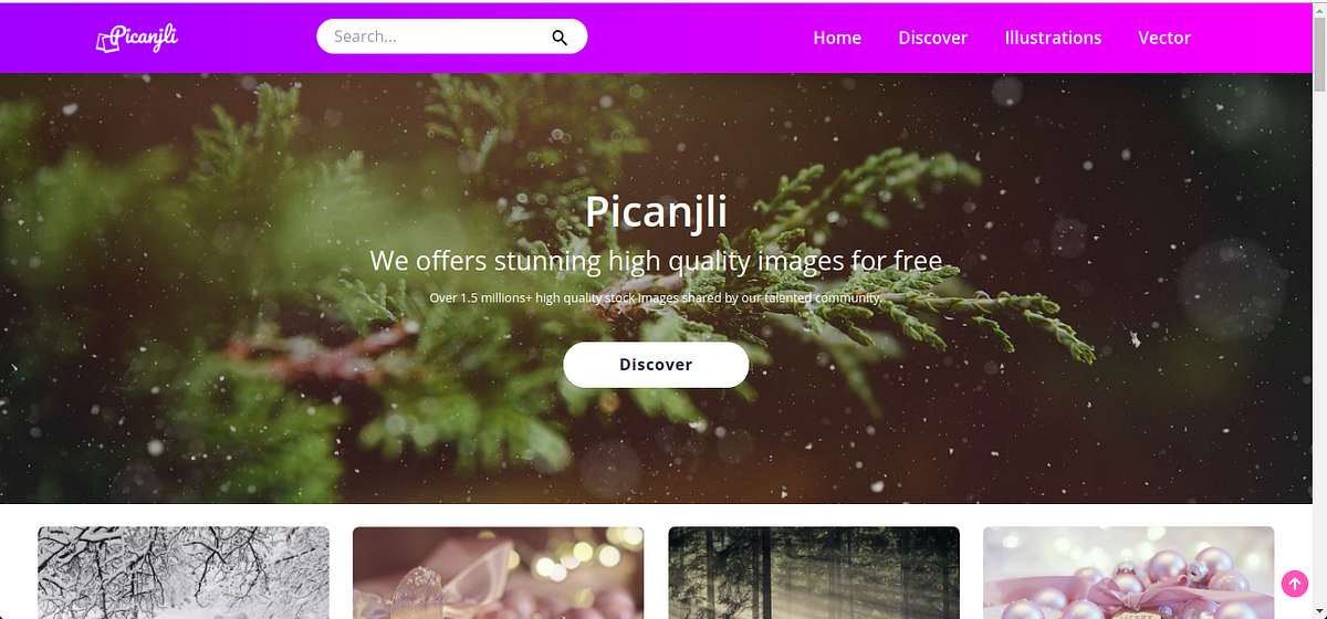 Create A Complete Responsive React App Using Pixabay Api And Tailwind Part 1 By Ravi Ranjan