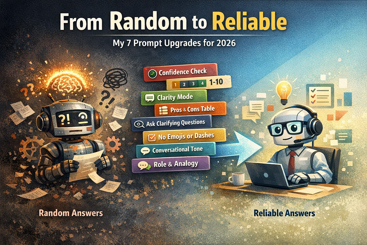 From Random to Reliable: 7 Prompt Upgrades I’m Using in 2026 (5 minute ...