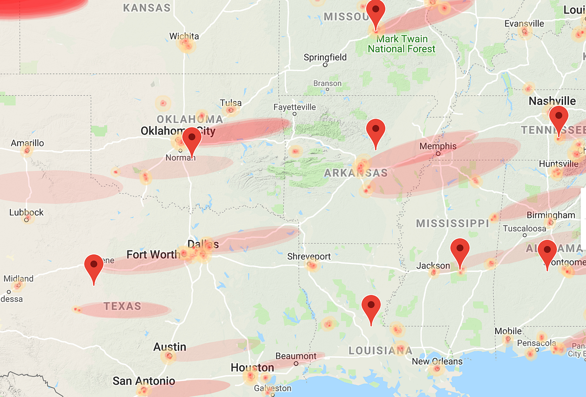 Nuclear War Map. Simulating The Impact of a Nuclear… | by Christopher ...