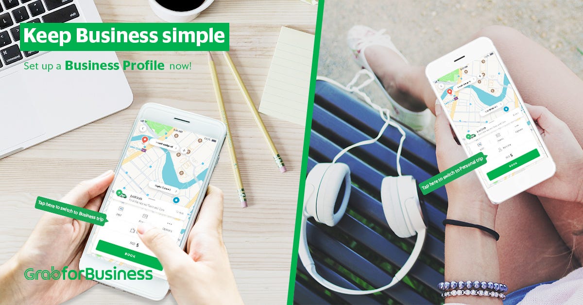 Save time on expense reporting by switching to Grab Business Profiles ...