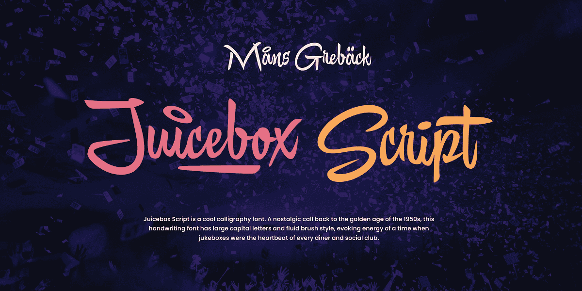 Juicebox Script Font - Freefontdownload.Org - Medium