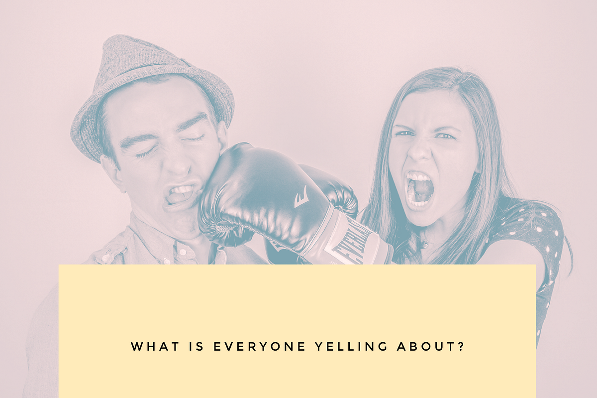 What is everyone yelling about?. 2 Tim 2:23; “But avoid foolish and ...