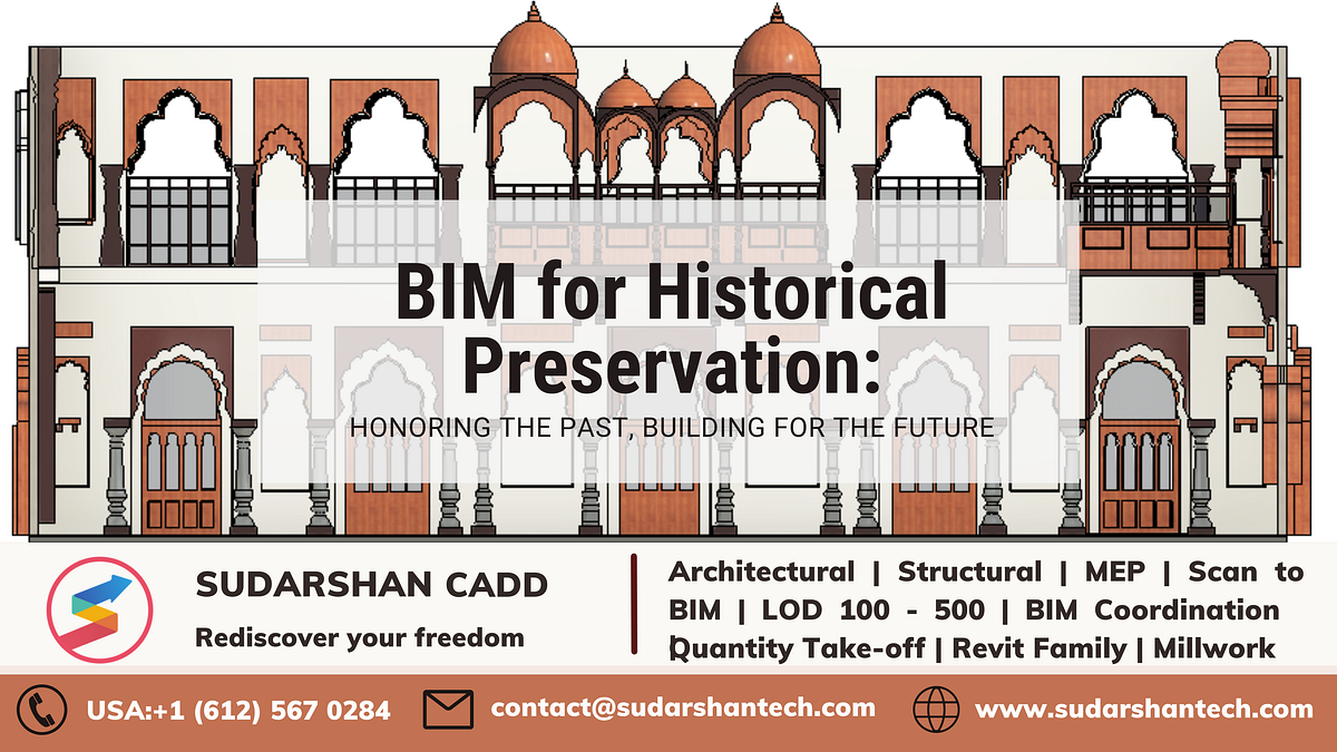 𝐁𝐈𝐌 𝐟𝐨𝐫 𝐇𝐢𝐬𝐭𝐨𝐫𝐢𝐜𝐚𝐥 𝐏𝐫𝐞𝐬𝐞𝐫𝐯𝐚𝐭𝐢𝐨𝐧: 𝐇𝐨𝐧𝐨𝐫𝐢𝐧𝐠 𝐭𝐡𝐞 𝐏𝐚𝐬𝐭, 𝐁𝐮𝐢𝐥𝐝𝐢𝐧𝐠 𝐟𝐨𝐫 𝐭𝐡𝐞 𝐅𝐮𝐭𝐮𝐫𝐞 | by Sudarshan CADD ...