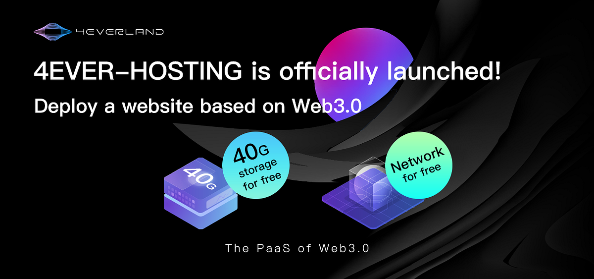 4EVERLAND-HOSTING Launched | Join us to get 40GB storage and network ...