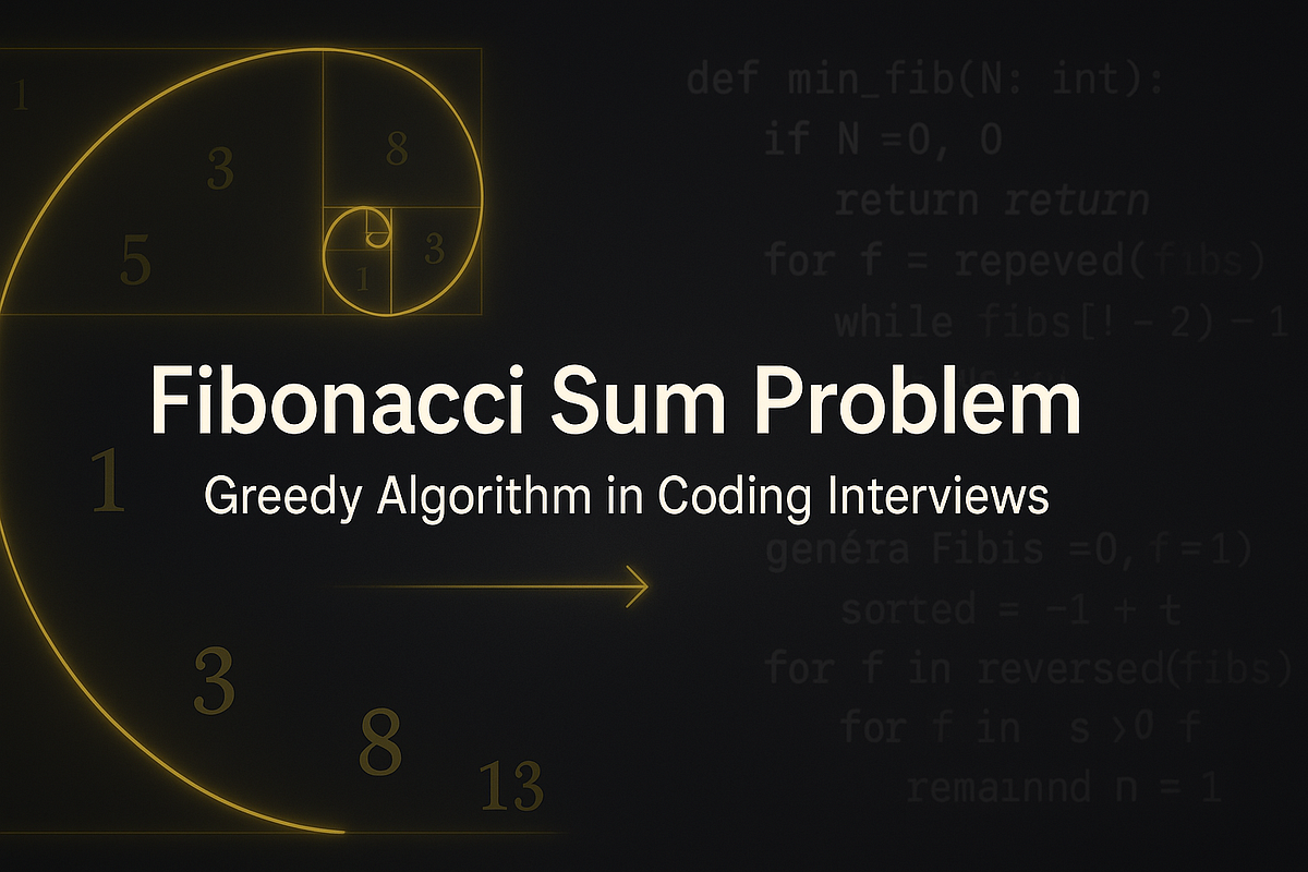 Python Interview problem 4 : Cracking the Fibonacci Sum Problem | by ...