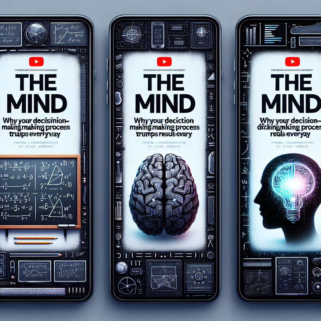 Unraveling the Mind: Why Your Decision-Making Process Trumps Results Every Time! | by Smart ...