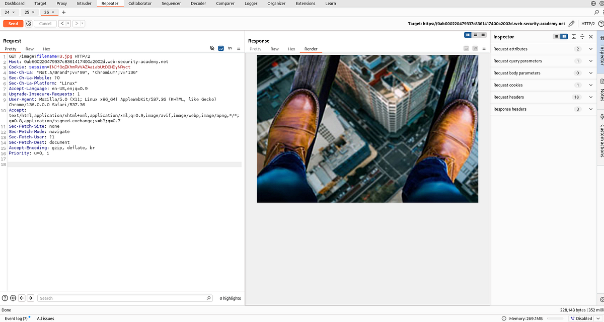 Portswigger : path traversal labs | by Abdelhamid Elbouz | Medium