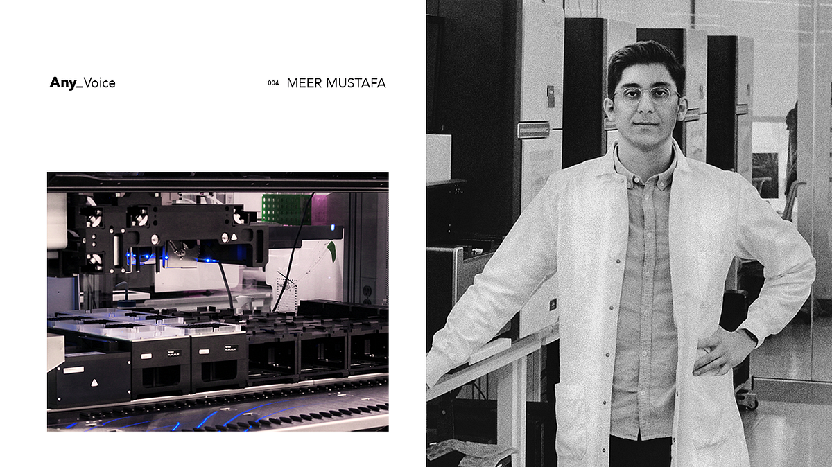 Any_Voice Vs. Meer Mustafa: Research Associate at the New York Genome ...