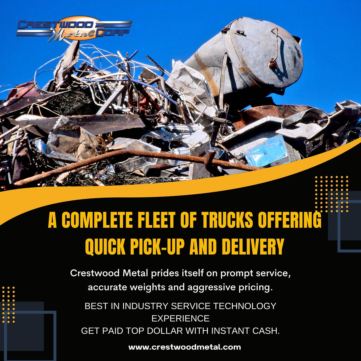 Scrap Metal Recycling. Crestwood Metal Corp. 1100 Lincoln… | by ...