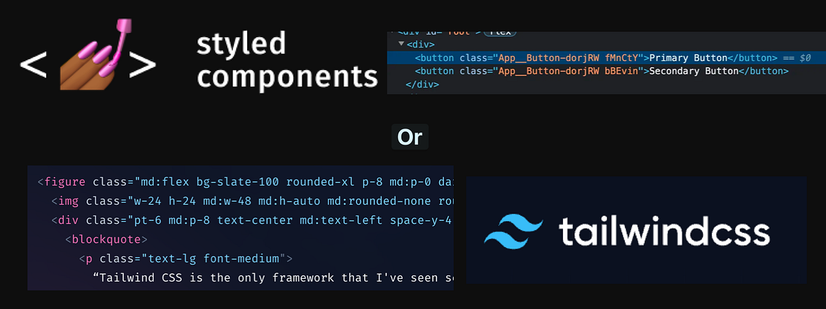 為什麼選擇 Styled-component 而不是 Tailwind | by Imagine Chiu | Medium