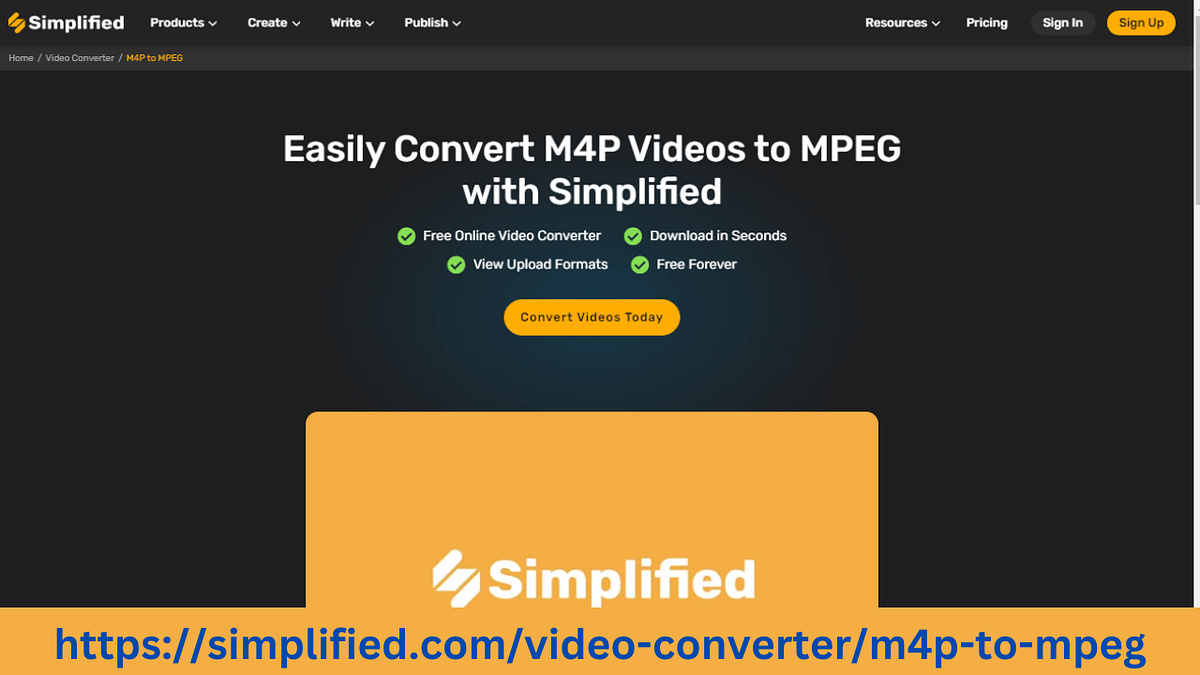 Convert M4P to MPEG with Simplified Video Converter — Free Online Conversion | by m4p to mpeg ...