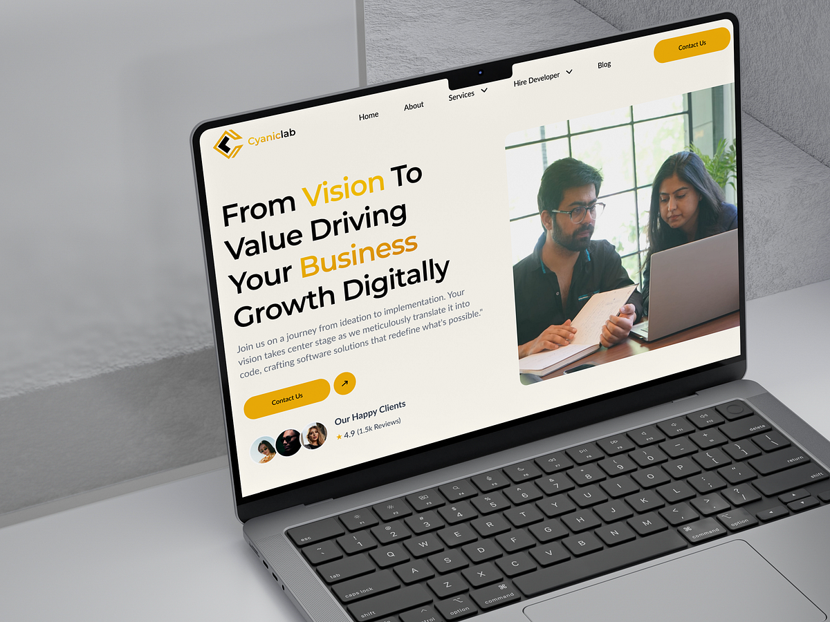 The Journey Behind Cyanic Lab’s Website Redesign | by Shubham Anand | Oct, 2024 | Medium