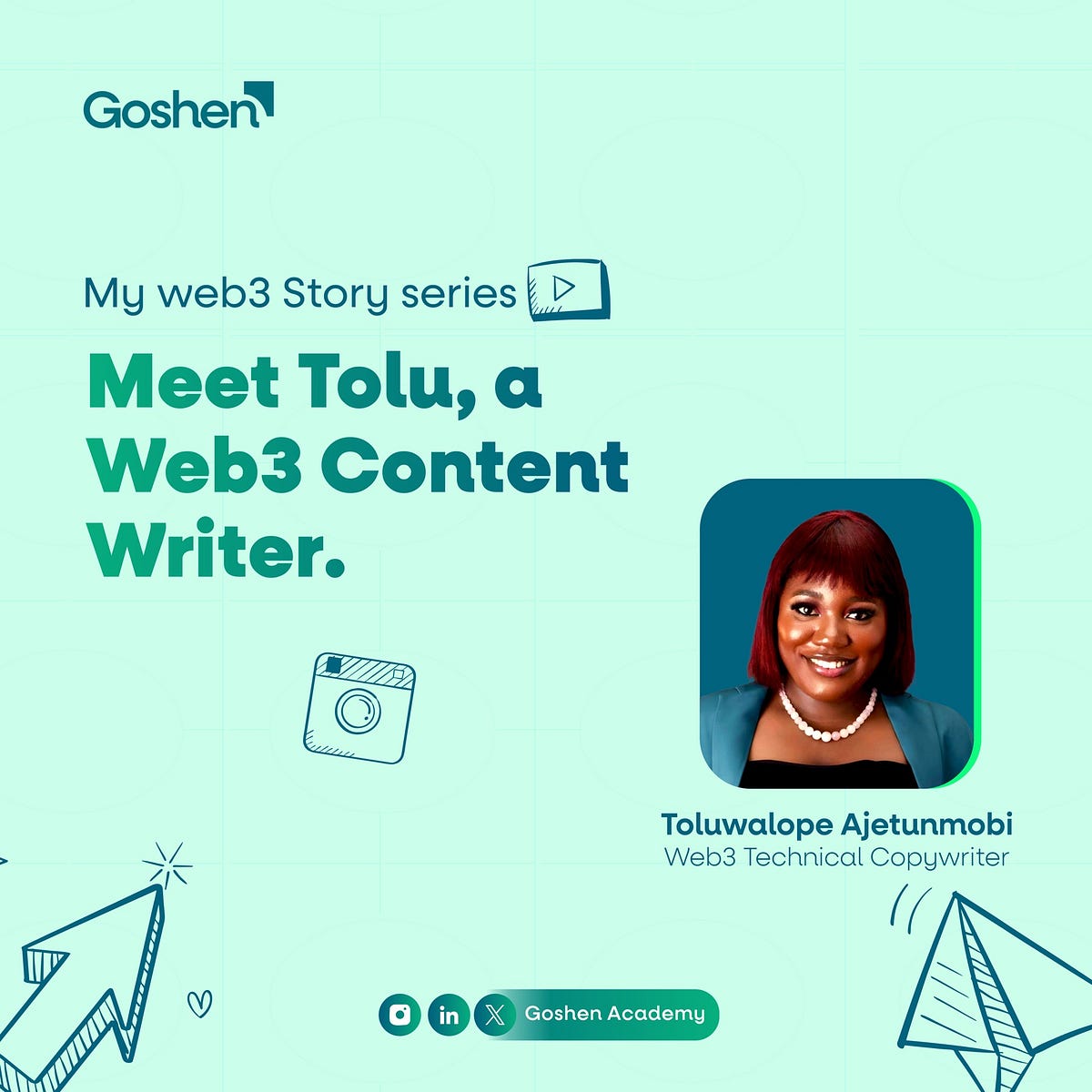 My Web3 Story Series: Tolu’s Journey as a Writer | by Goshen Academy | Feb, 2025 | Medium