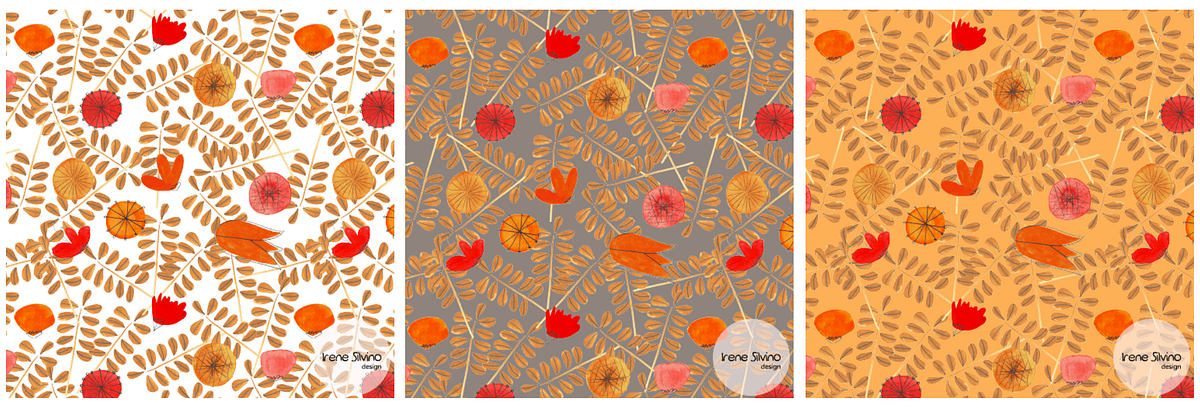 The importance of colourways and palettes in surface pattern design ...