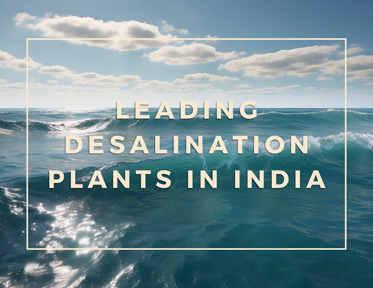 Ensuring Water Security in India: A Look at the Top Desalination Plants and Their Role in ...