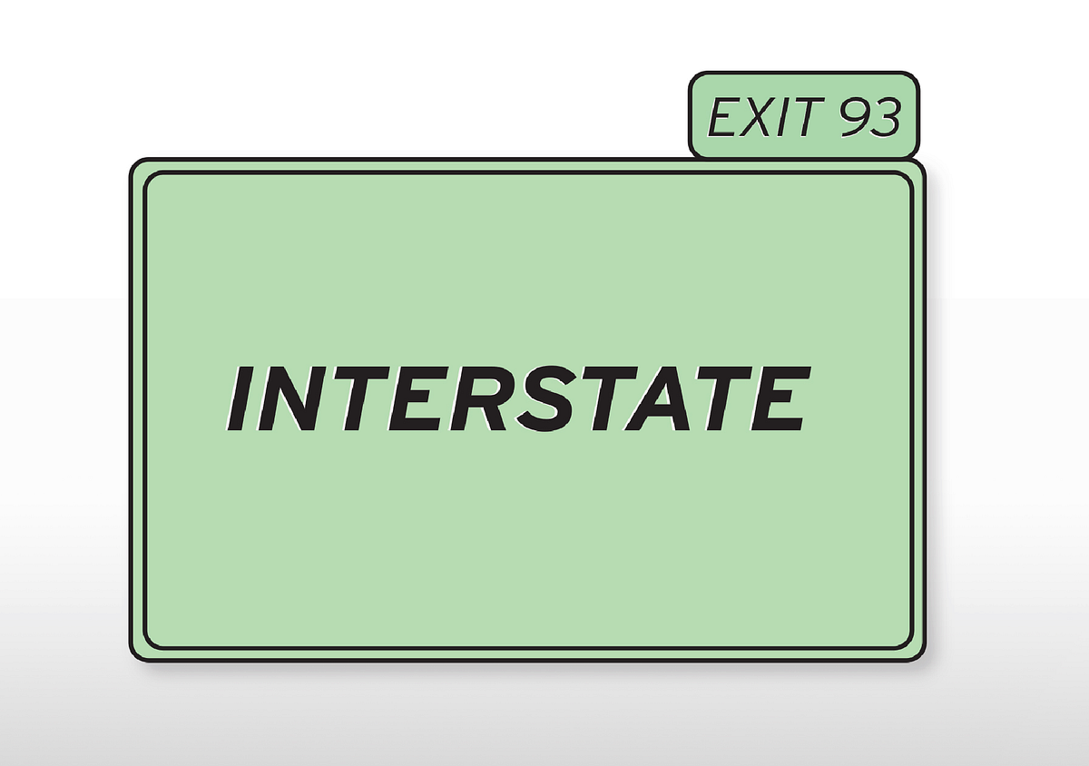 INTERSTATE — TYPE SPECIMEN, A CASE STUDY | by Liv Carmen | Medium