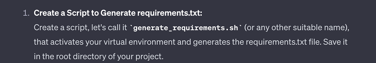 How to automatically generate up-to-date requirements.txt before uploading to GitHub and ...