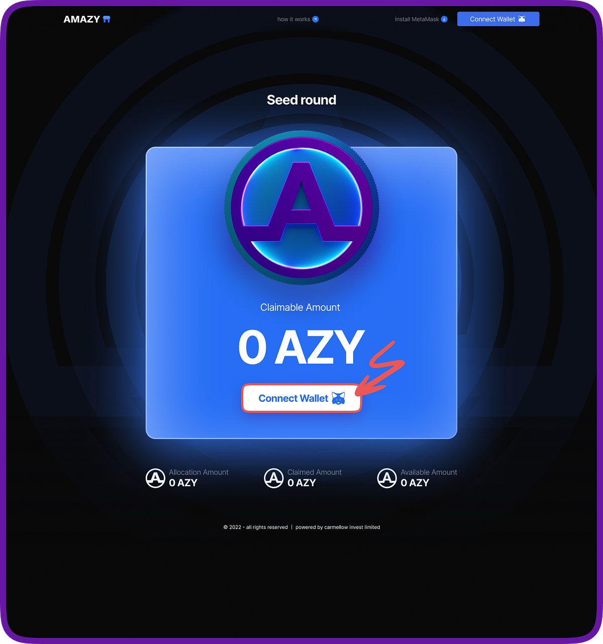 How to withdraw AZY tokens. Private Round | by AMAZY | Medium