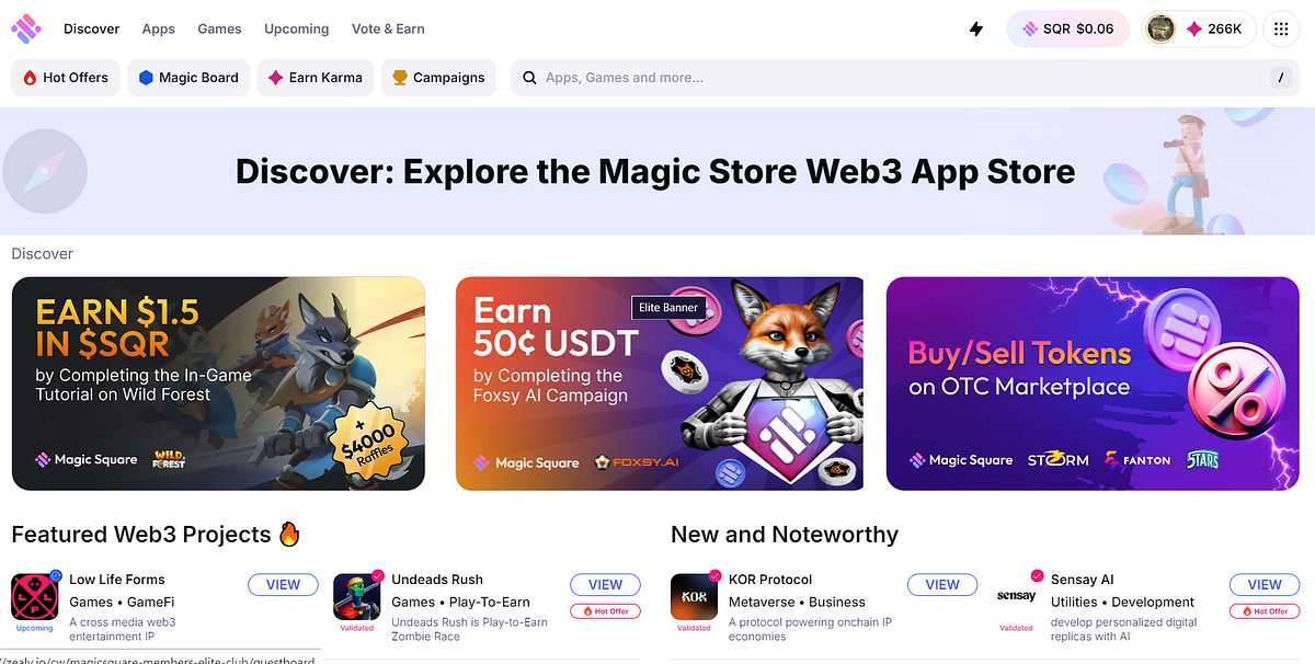 Magic Square Guide: Exploring the New Website Design | by Андрей ...