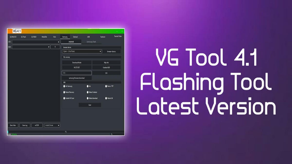 Unveiling VG Tool 4.1 Flashing Tool: Your Ultimate Solution to Seamless Flashing | by Techyrooh ...
