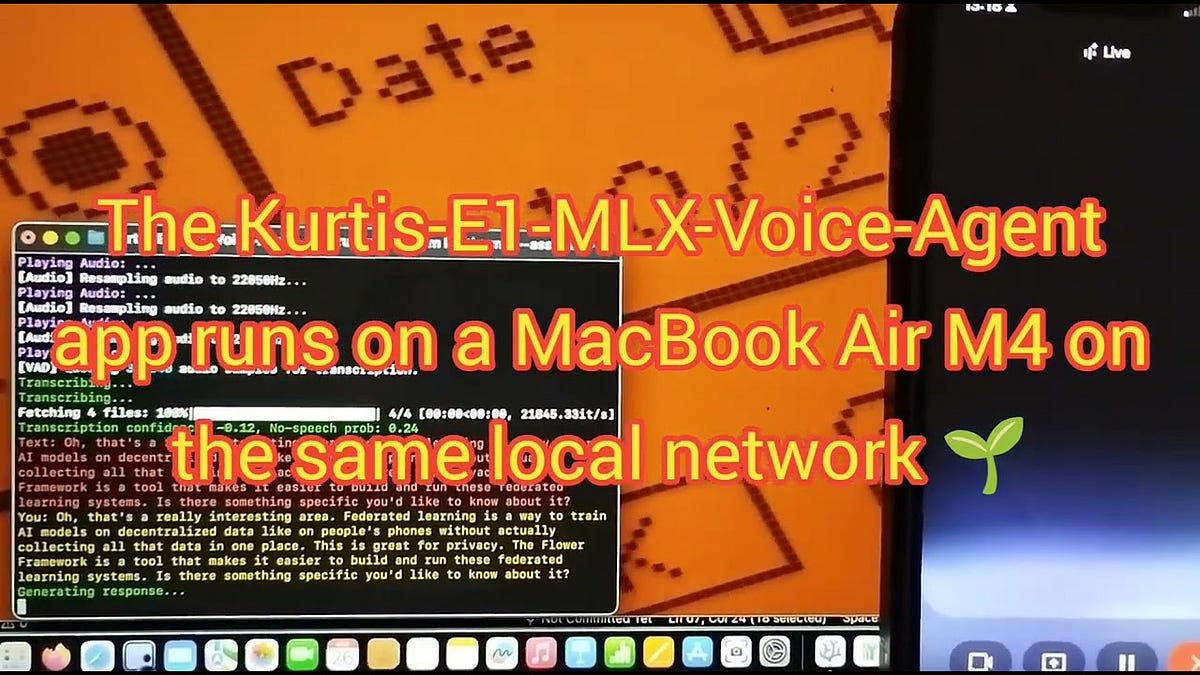 Introducing Kurtis E1 Voice Agent, Built on MLX | by Massimo R ...