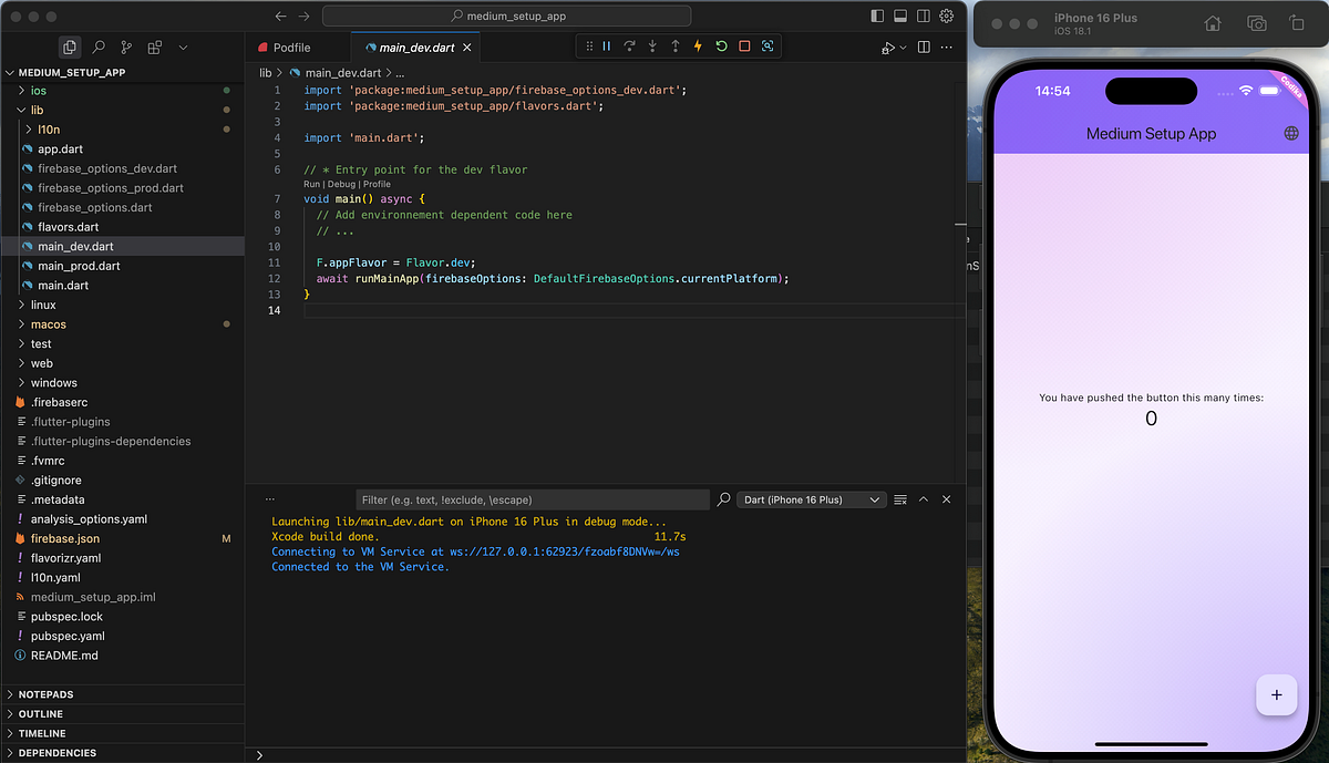 Launching a Flutter App in 5 Minutes — A Step-by-Step Guide | by Luca ...