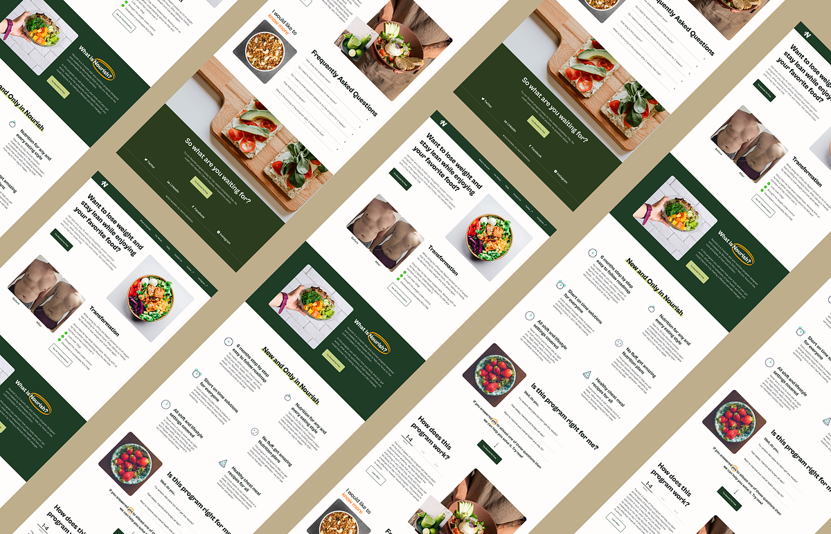 Case Study: How I designed a landing page for a content creator to ...