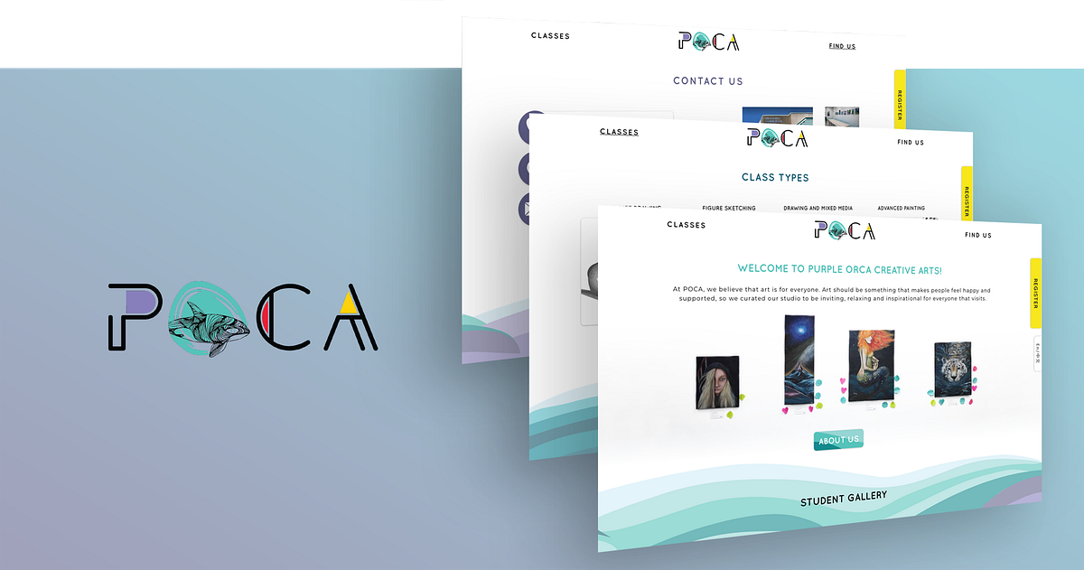 Purple Orca Creative Arts (POCA) — UX Case Study | by Uma Danladi | Medium
