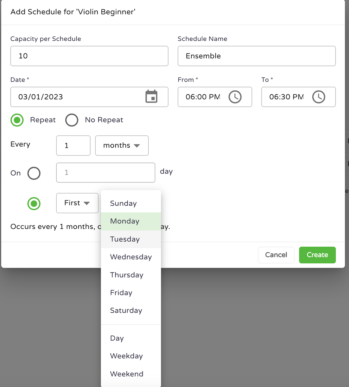 How to design Recurrence Calendar Pattern? | by Prem D | Medium