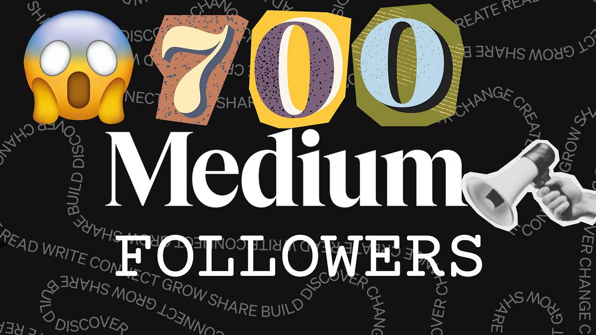 700 Followers Strong!. Celebrating 700 Followers and Over… | by Ritvik ...