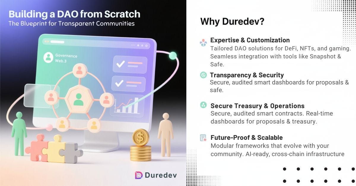 ⚙️ Building a DAO from Scratch: The Blueprint for Transparent ...
