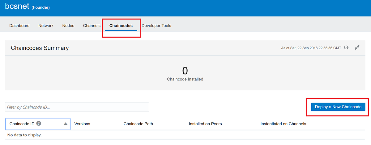 Oracle Blockchain Cloud Service — Chaincode Deployment and Instantiation | by Juarez Junior | Medium