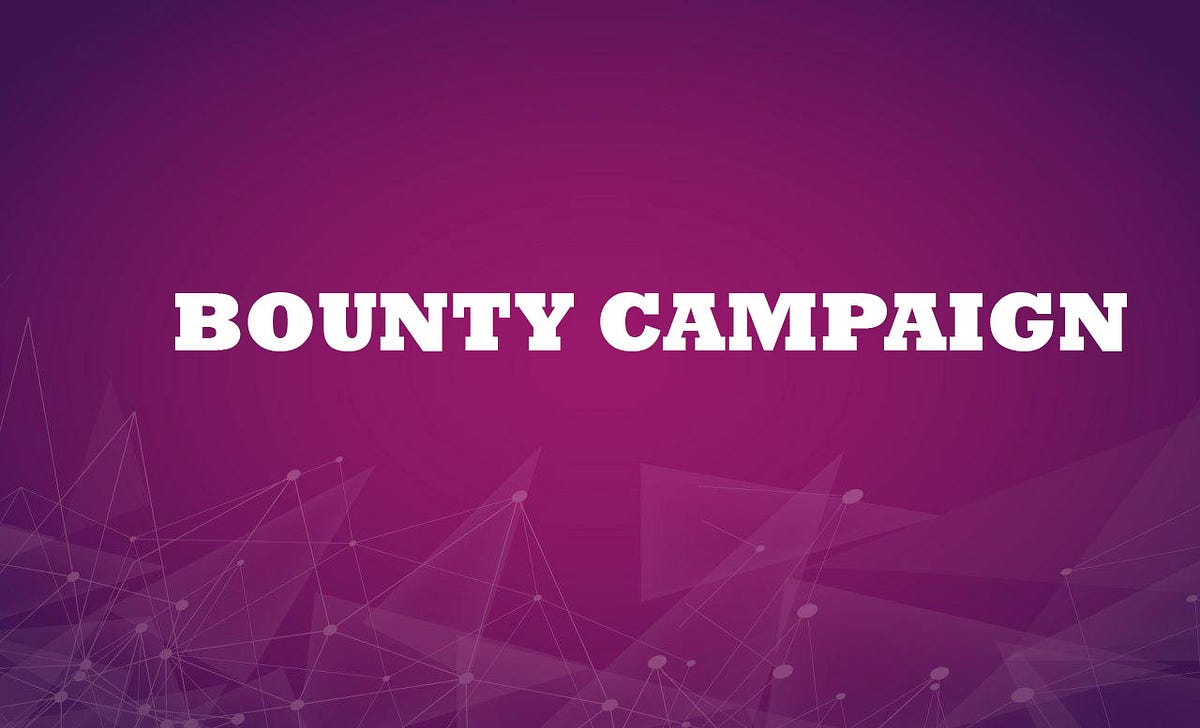 Bounty program. We’re gonna to launch Bounty program… | by Availcom ...