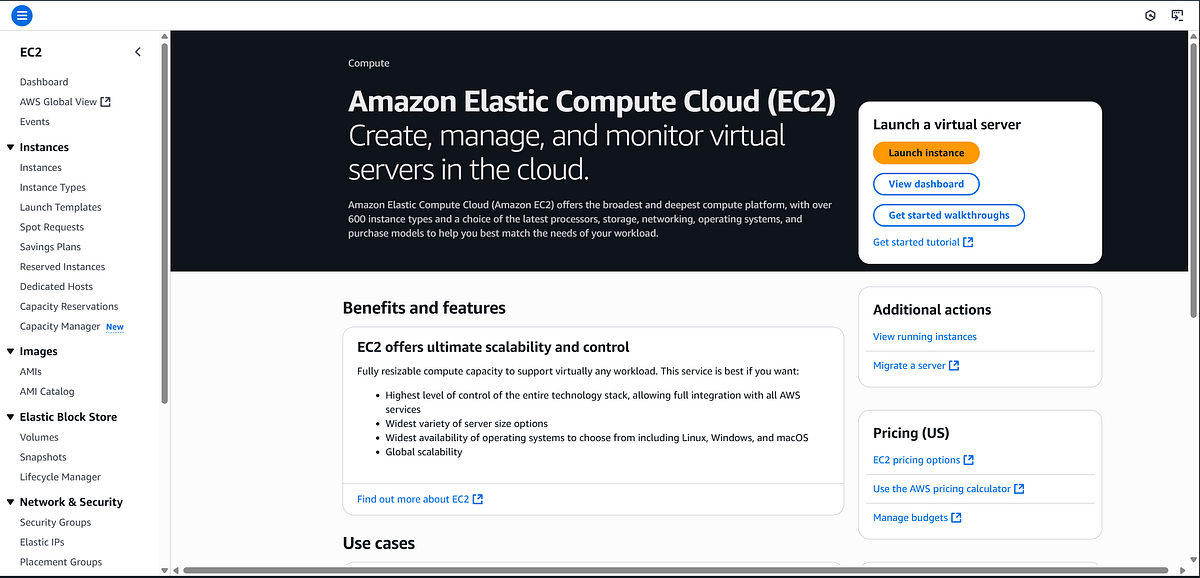 Understanding Amazon EC2: The Backbone of AWS Cloud Computing | by ...