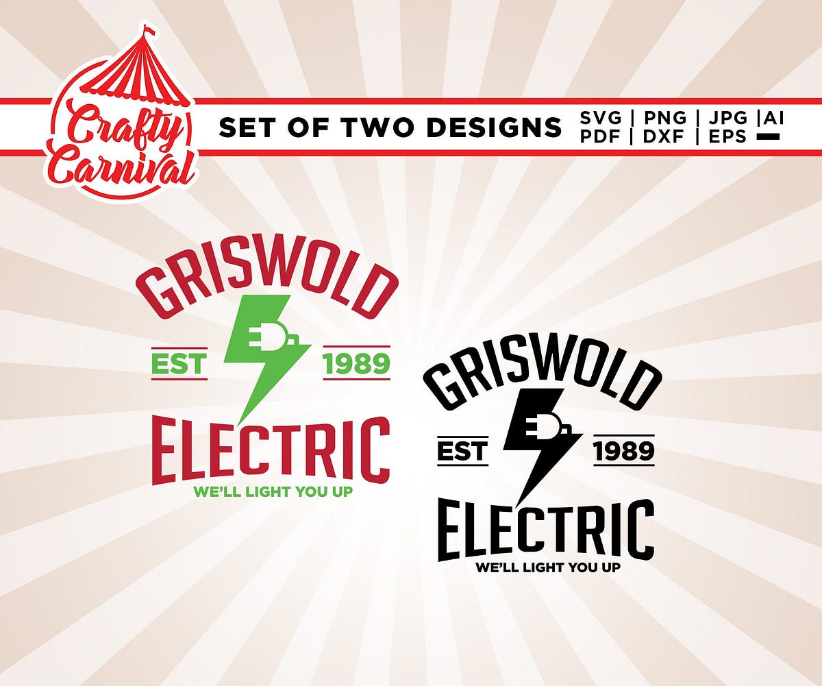 Griswold electric svg PNG, clark griswold png, christmas movie png ...