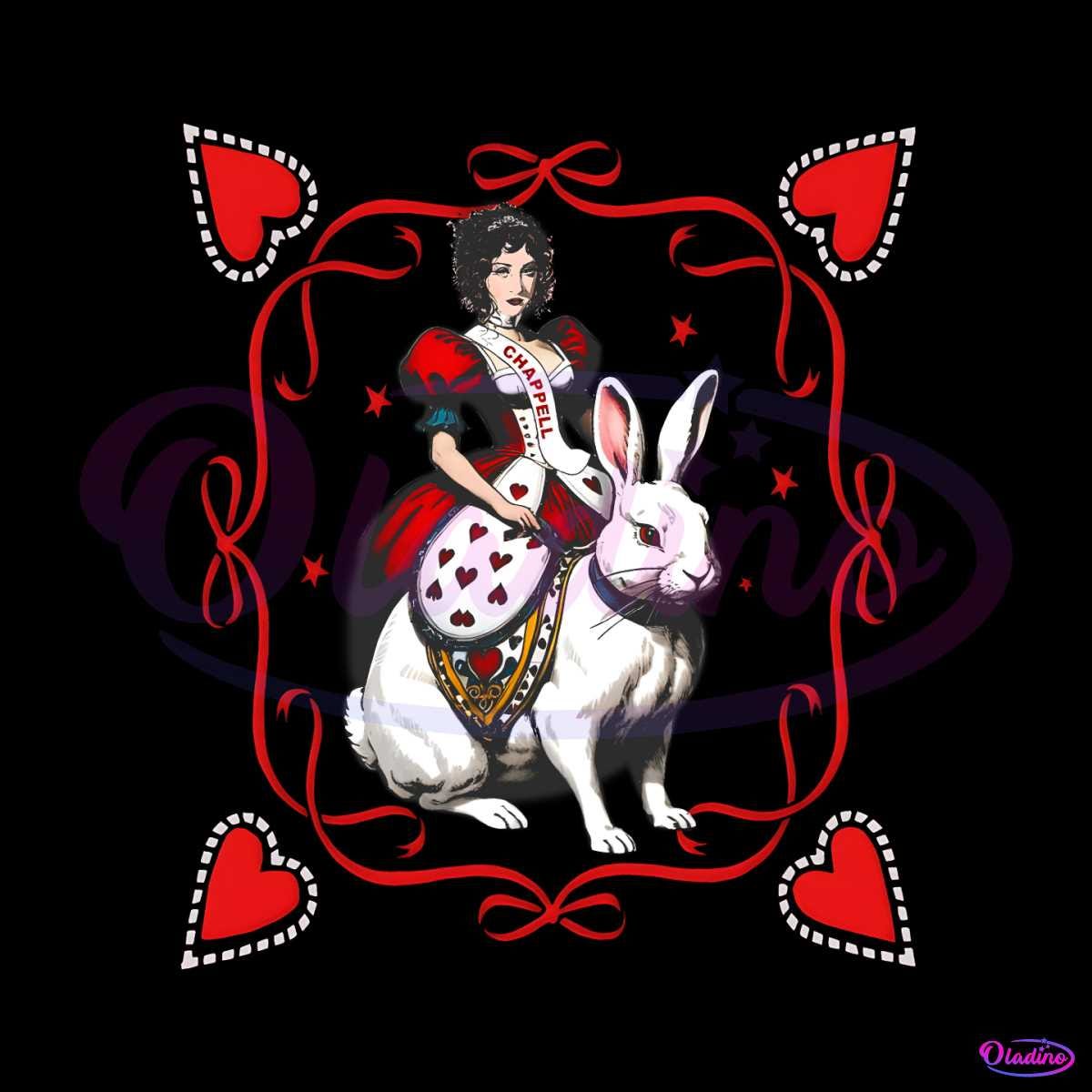 Chappell Roan Queen Of Heart Rabbit PNG - Eva McMillan - Medium