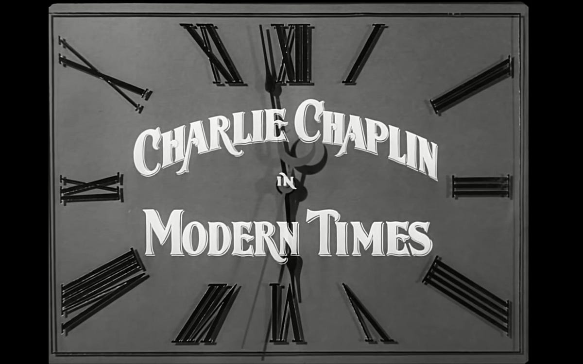 Karl Marx ve Charlie Chaplin Sonrası Modern Zamanlar | by Rüstem ...