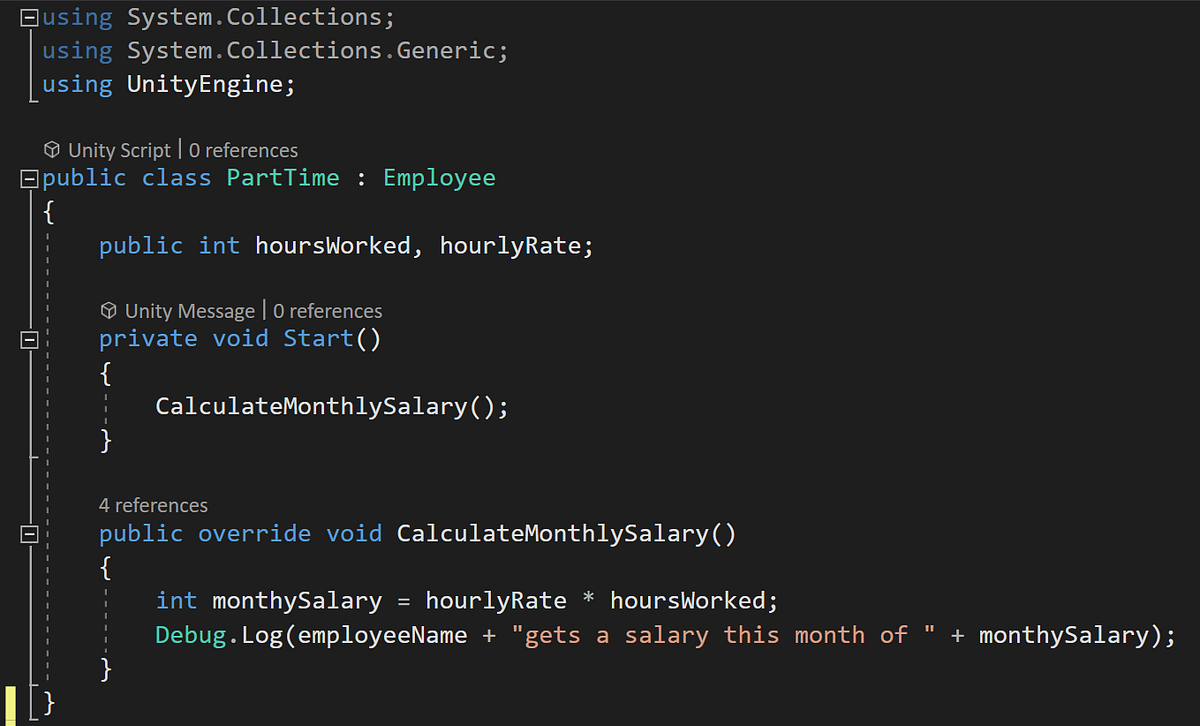 Abstract Classes and Methods. Unlike typical class inheritance… | by Jared Amlin | Level Up Coding