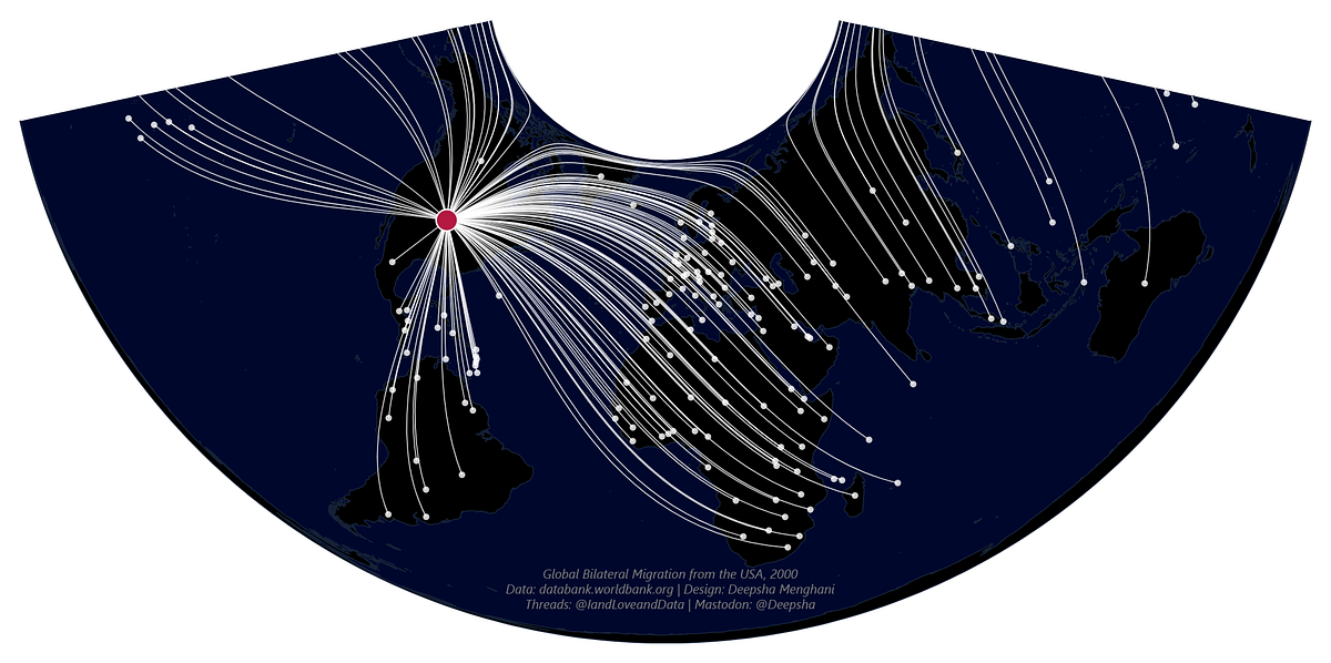 Charting the Final Frontier: Completing the #30DayMapChallenge journey | by Deepsha Menghani ...